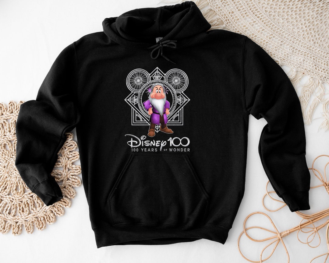 Disney Grumpy Sweatshirt, Disney 100 Years of Wonder Grumpy Hoodie ...