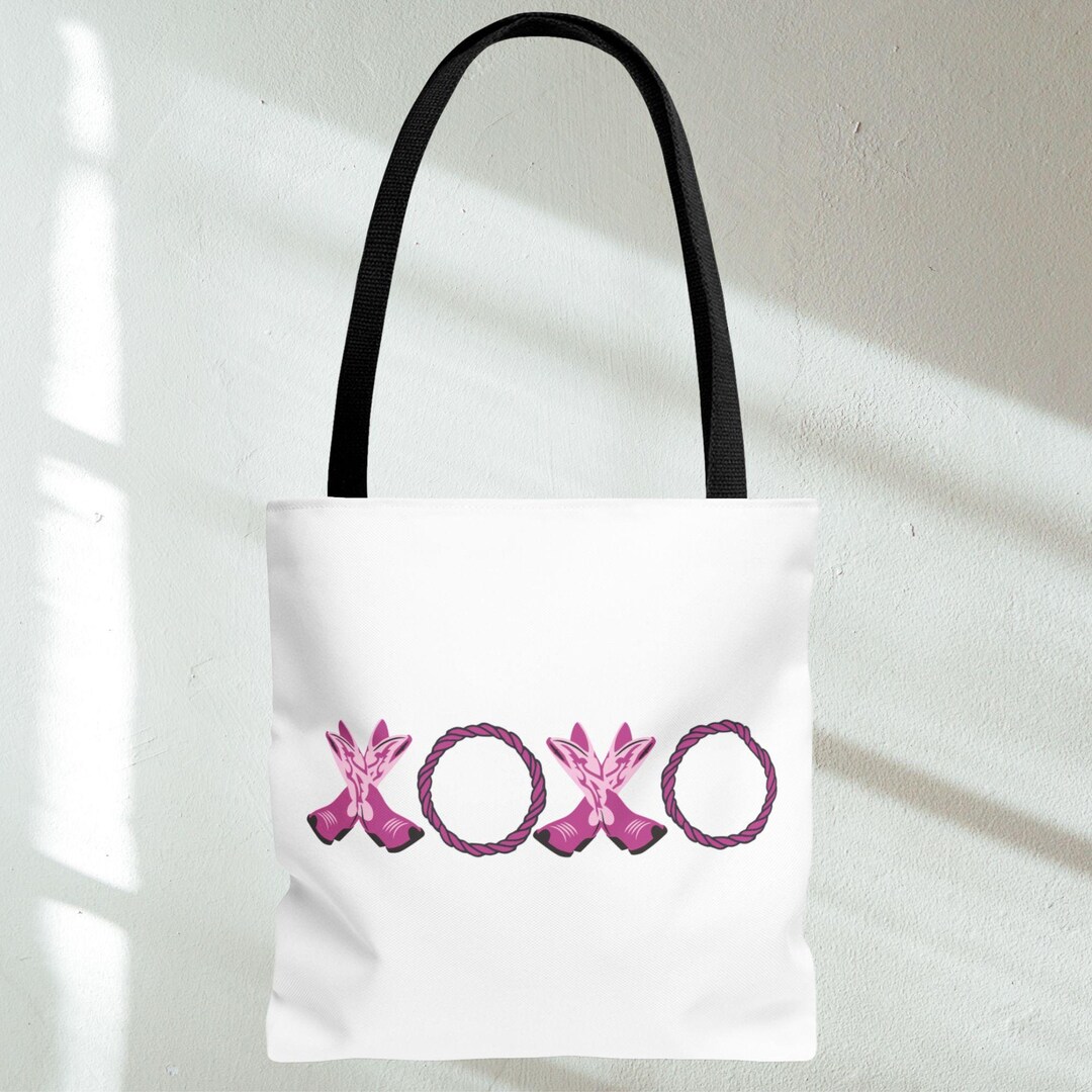 Cowgirl Boots & Lasso Tote Bag, Western Accessories - Etsy