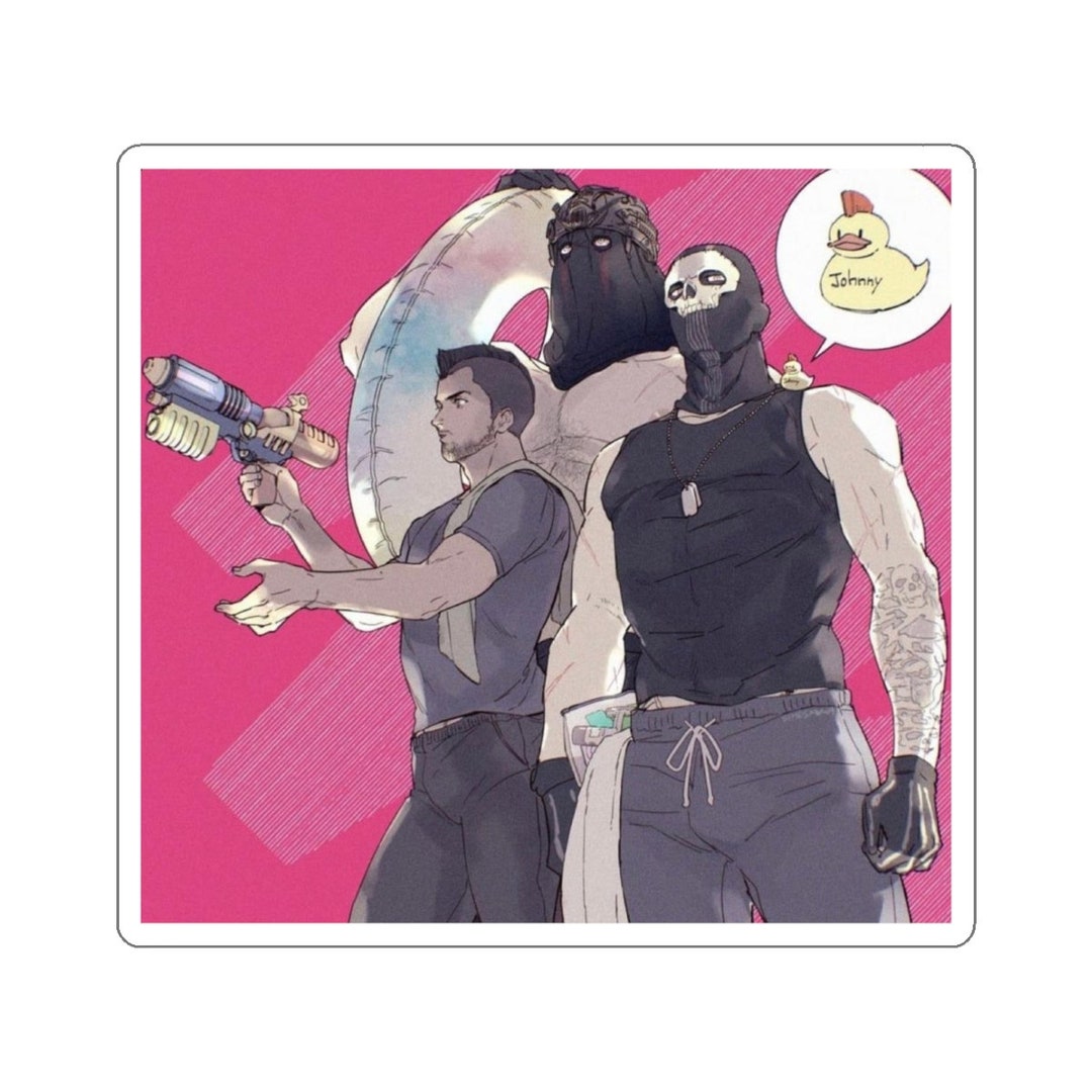 Ghost & Konig and Soap Card Sticker High Quality - Etsy