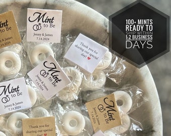 Wedding Mint to Be Favors - Engagement, Rehearsal Dinner, Bachelorette ...