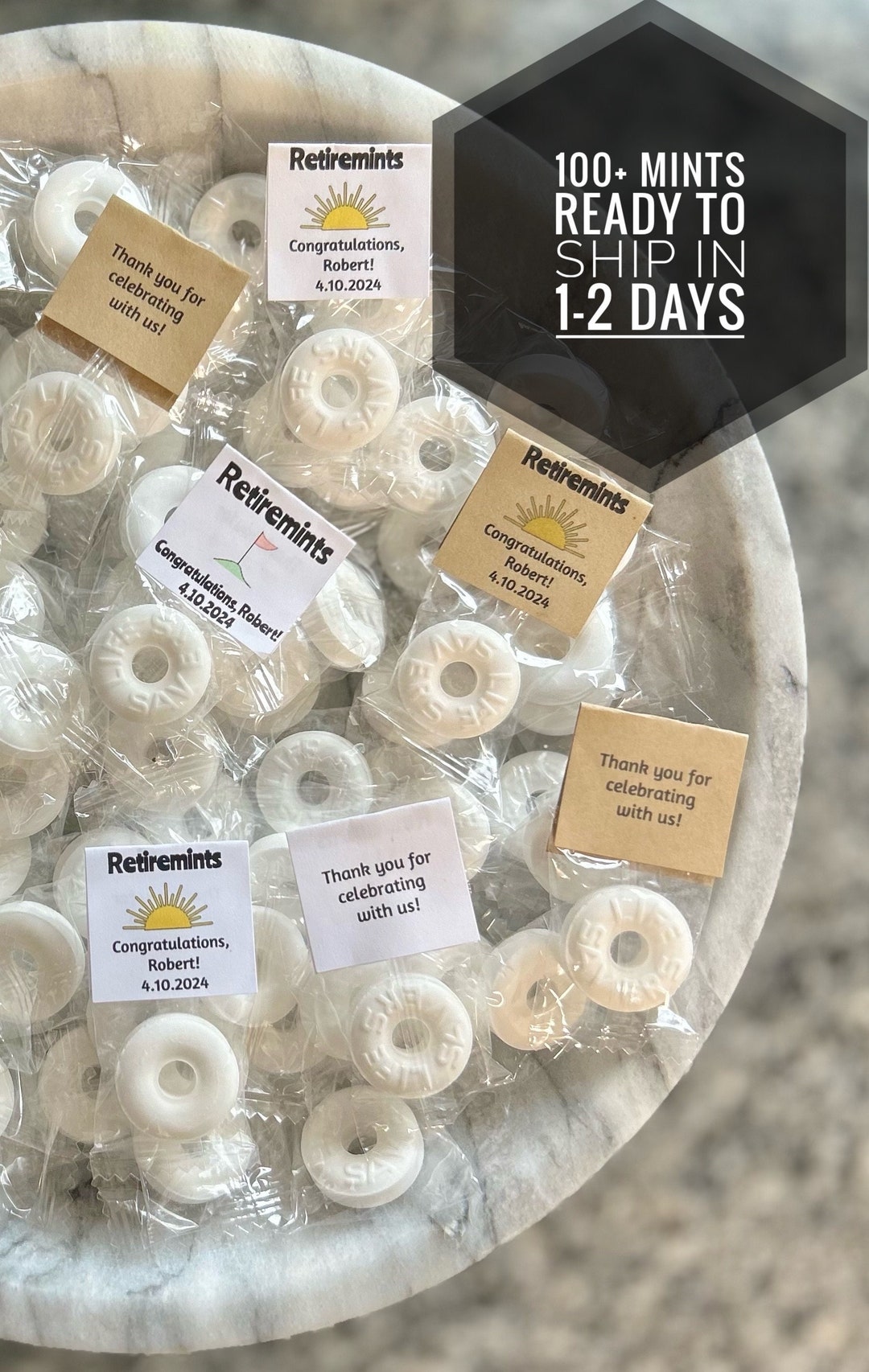 Retiremints, Mint Favors - Retirement Celebrations - Etsy