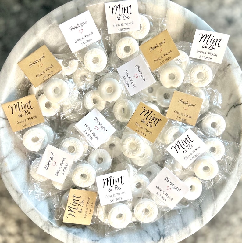 Wedding Mint to Be Favors - Engagement, Rehearsal Dinner, Bachelorette ...
