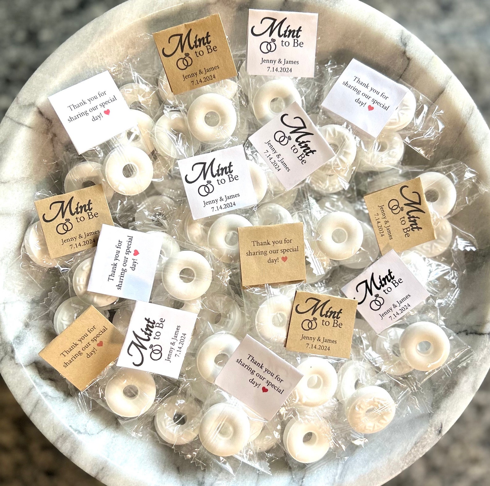Wedding Mint to Be Favors - Engagement, Rehearsal Dinner, Bachelorette ...