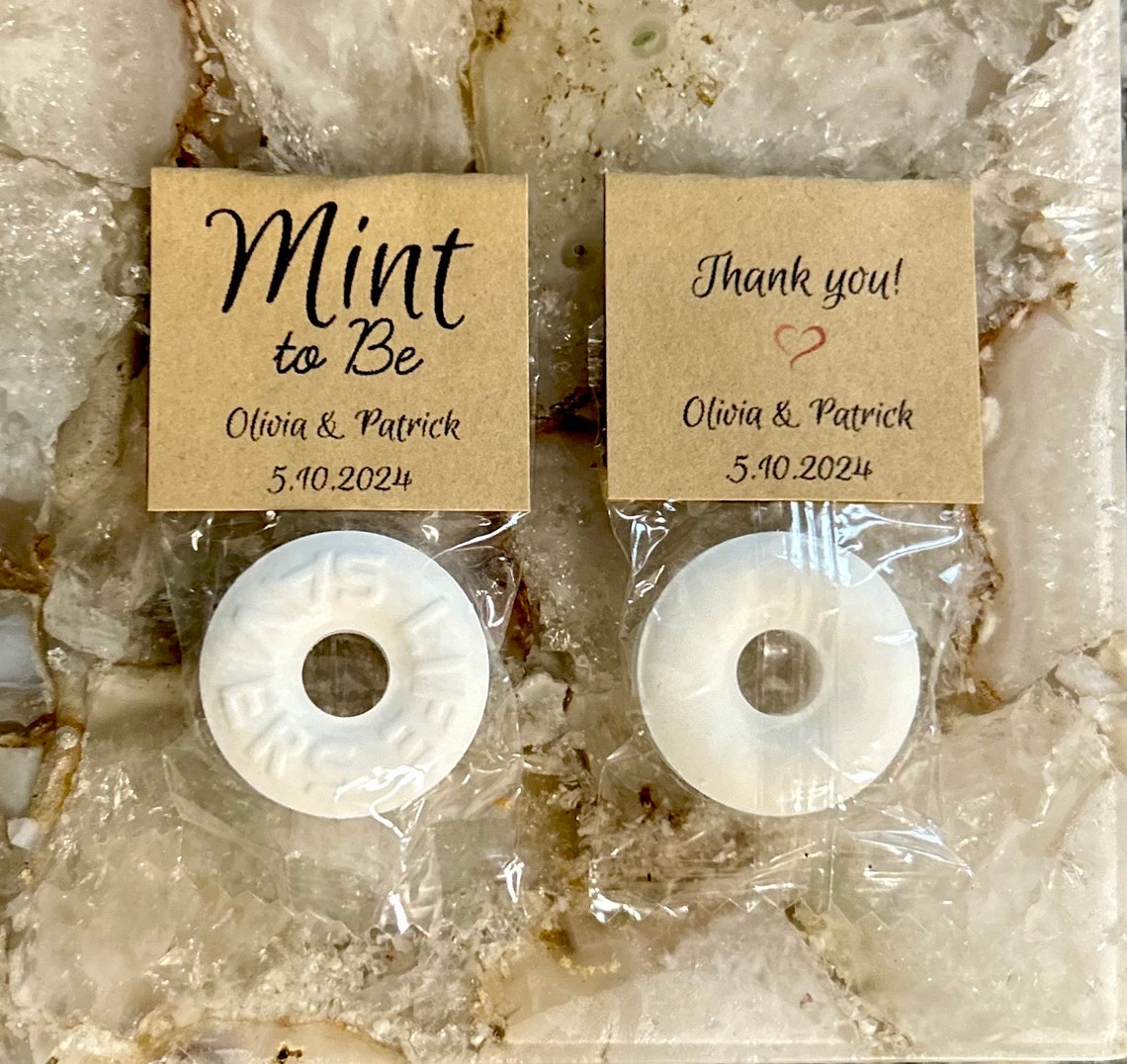 Wedding Mint to Be Favors - Engagement, Rehearsal Dinner, Bachelorette ...