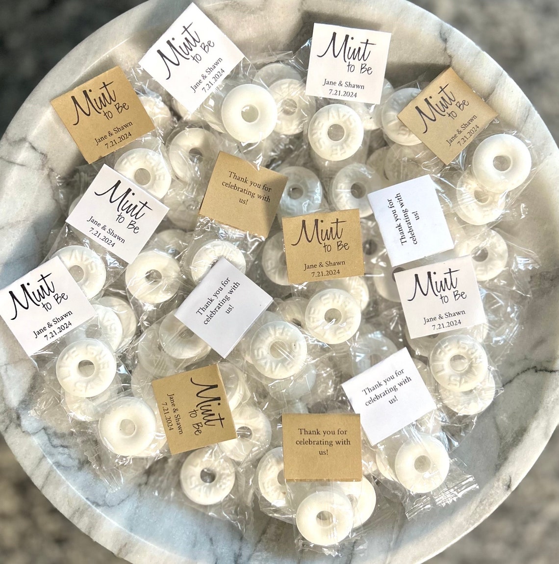 Wedding Mint to Be Favors - Engagement, Rehearsal Dinner, Bachelorette ...