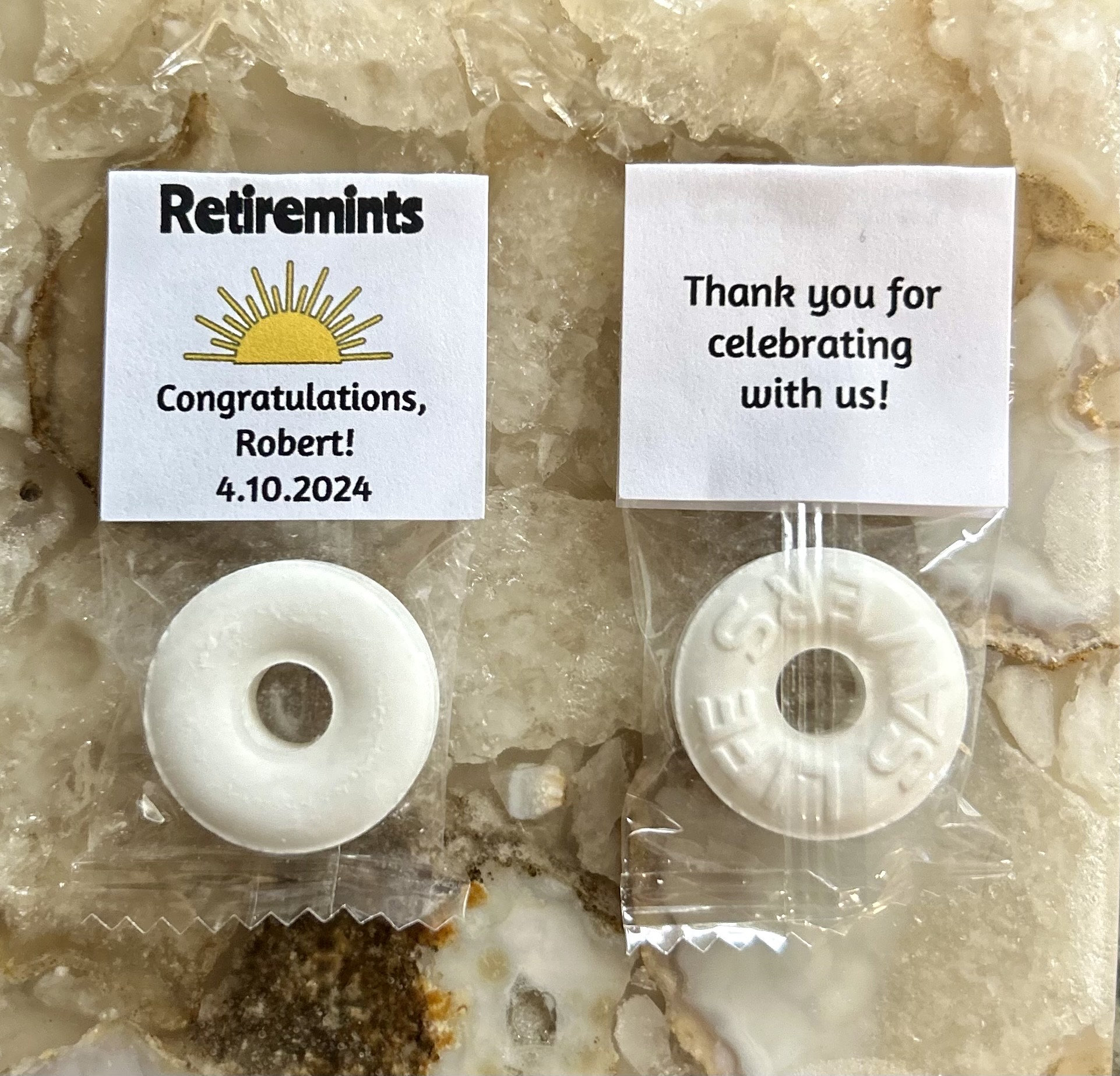 Retiremints, Mint Favors Retirement Celebrations - Etsy
