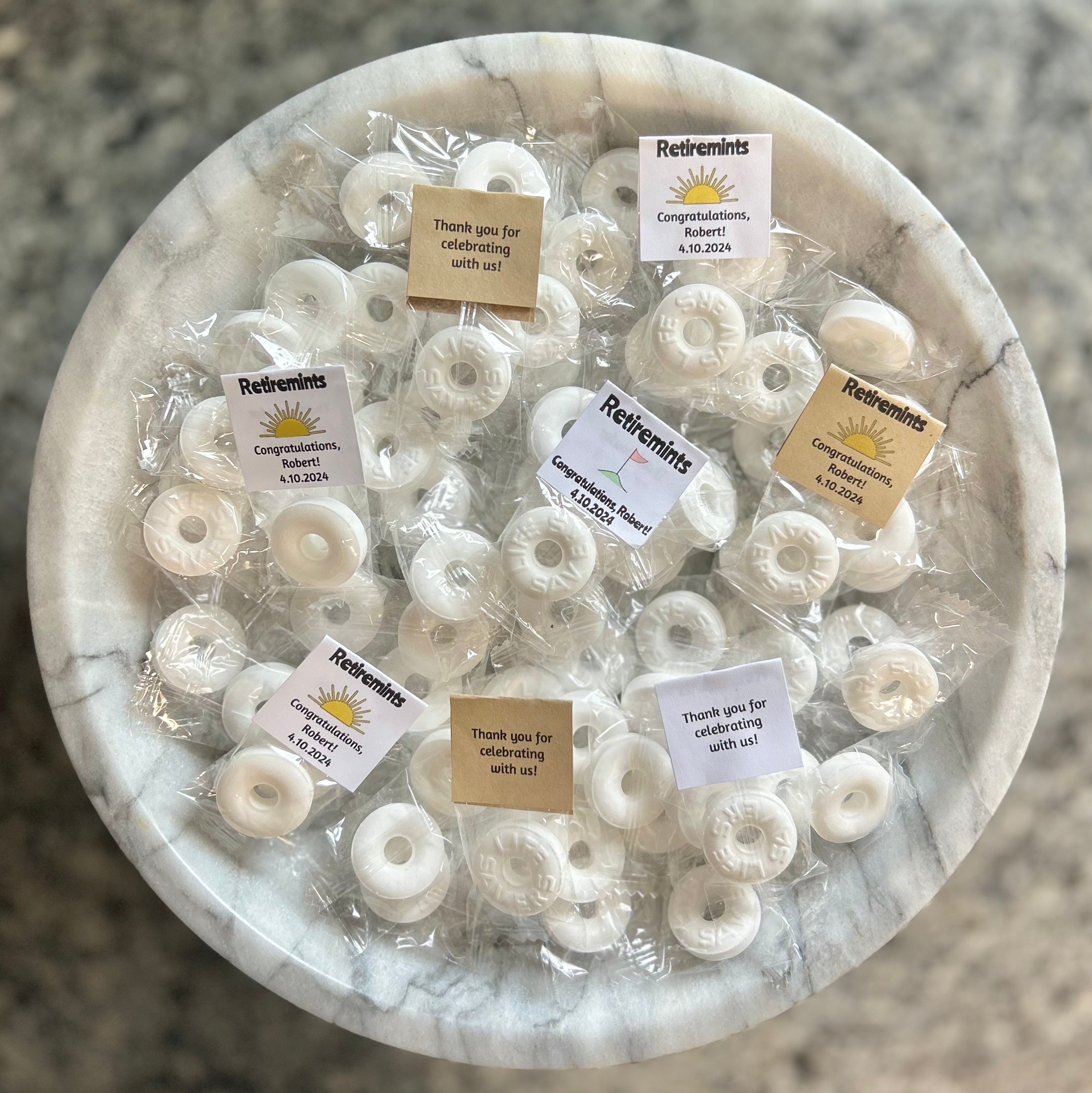 Retiremints, Mint Favors Retirement Celebrations - Etsy