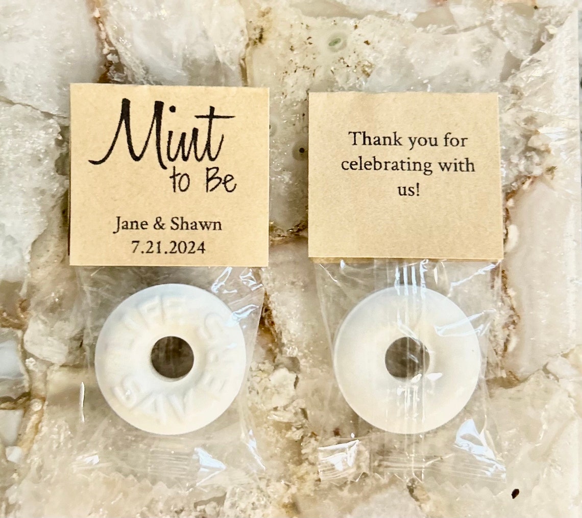 Wedding Mint to Be Favors - Engagement, Rehearsal Dinner, Bachelorette ...