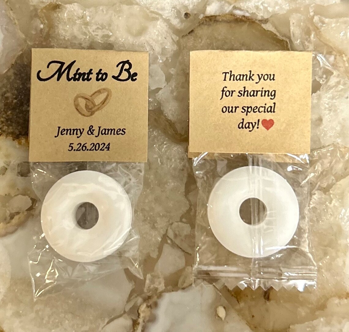 Wedding Mint to Be Favors Engagement, Rehearsal Dinner, Bachelorette ...