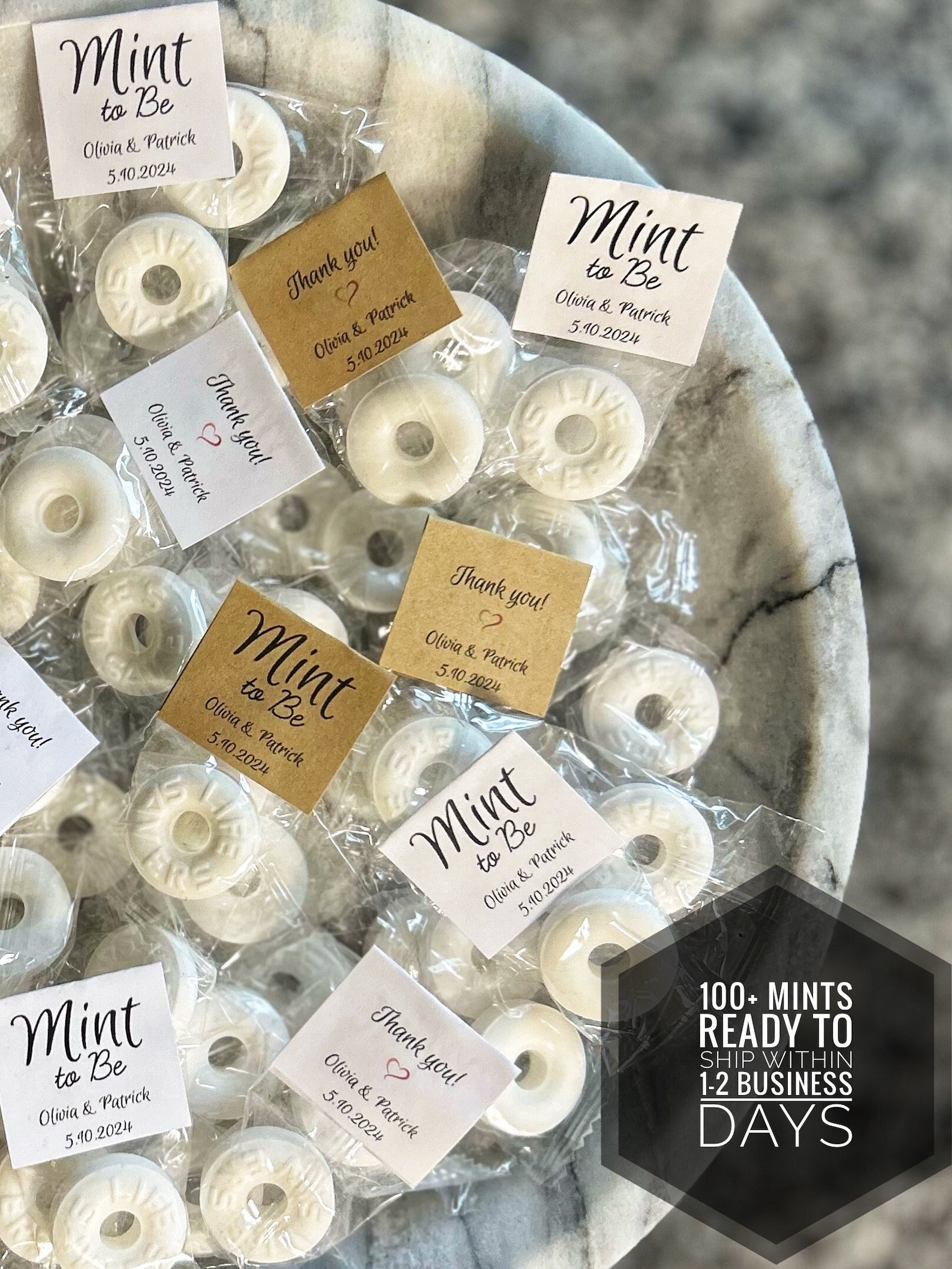 Wedding Mint to Be Favors - Engagement, Rehearsal Dinner, Bachelorette ...