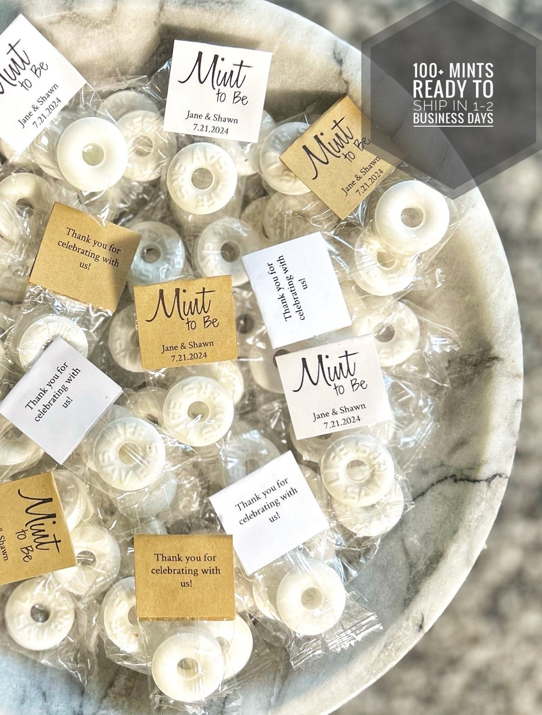 Wedding Mint to Be Favors - Engagement, Rehearsal Dinner, Bachelorette ...