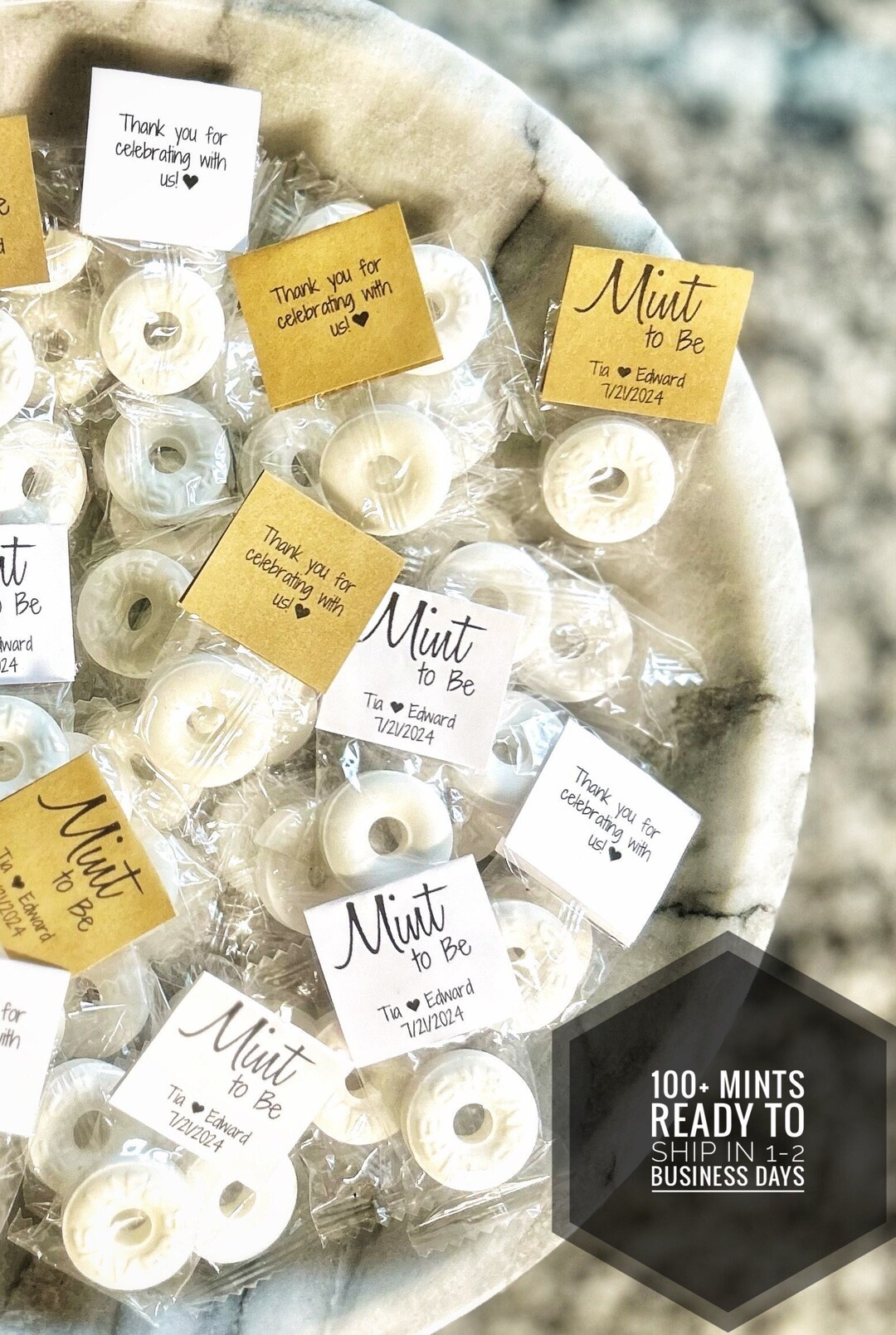 Wedding Mint to Be Favors - Engagement, Rehearsal Dinner, Bachelorette ...