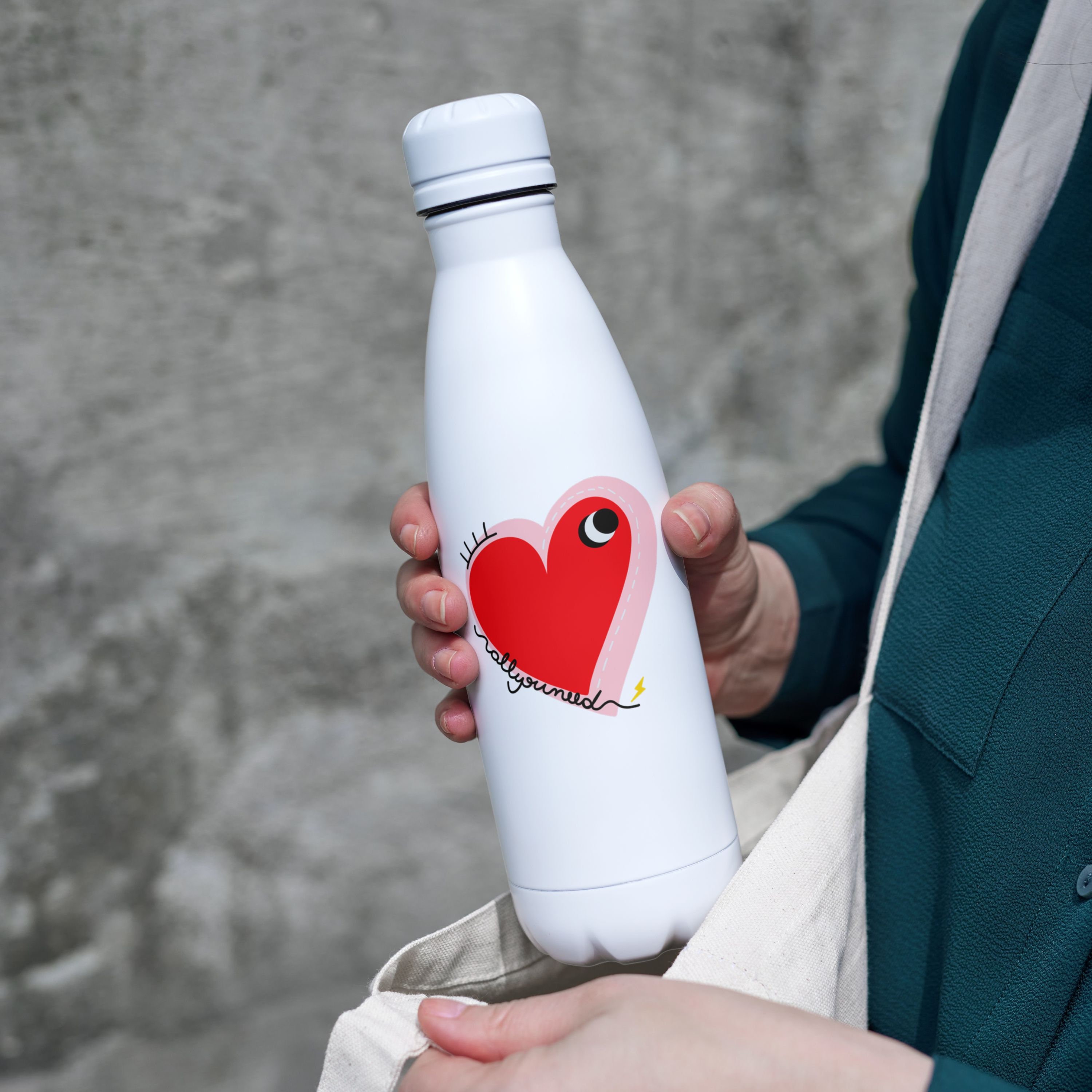 Sticker All You Need is Love Sticker Cute Aesthetic Sticker Red Heart ...