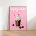 Milkshakes Print, Food Print, Food Poster, Modern Kitchen Food Wall Art ...
