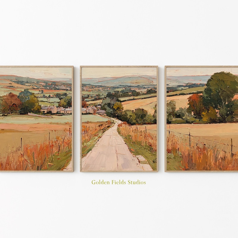 Countryside Picture Set - Etsy UK