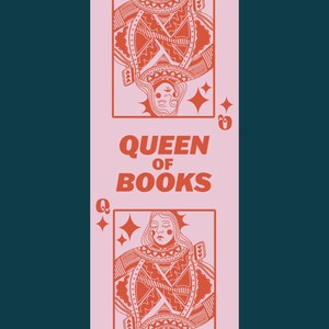 Queen of Books Bookmark - Etsy