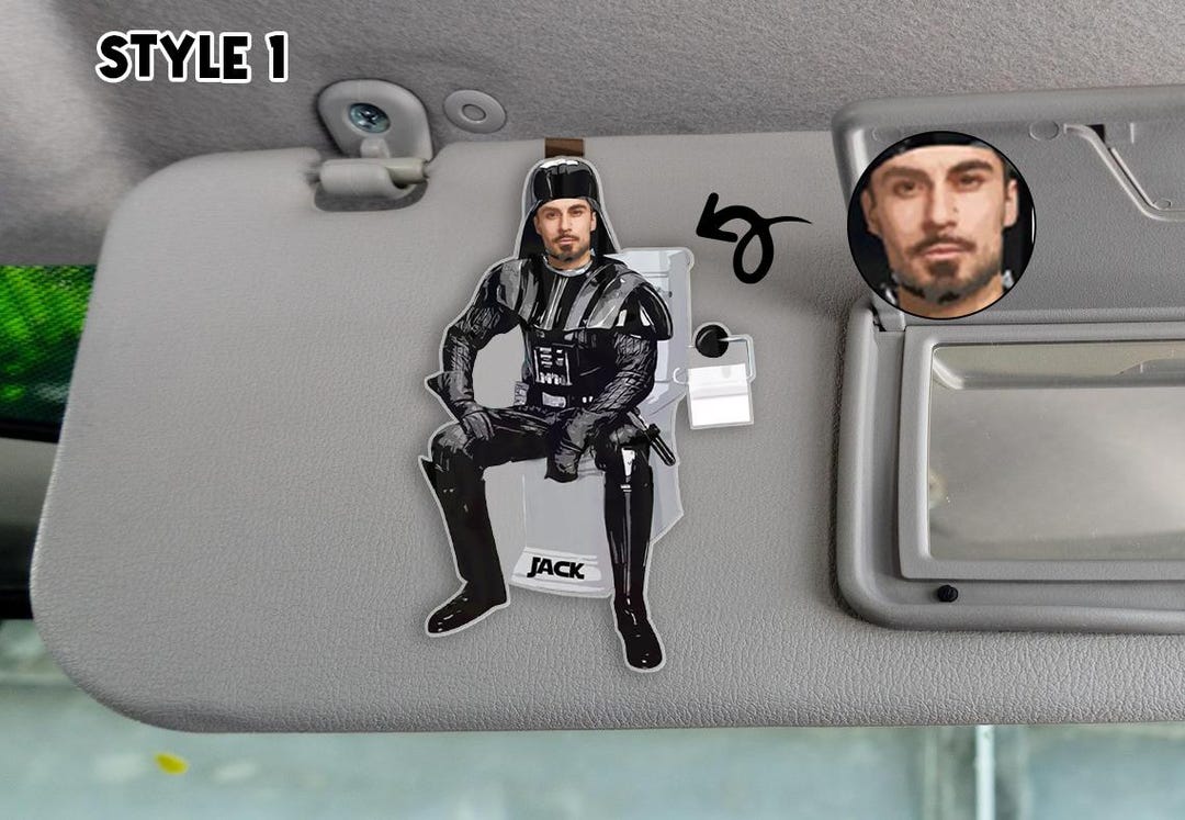 Custom Photo Car Visor Clip, Husband Meme Gifts, Valentines Day Gifts ...