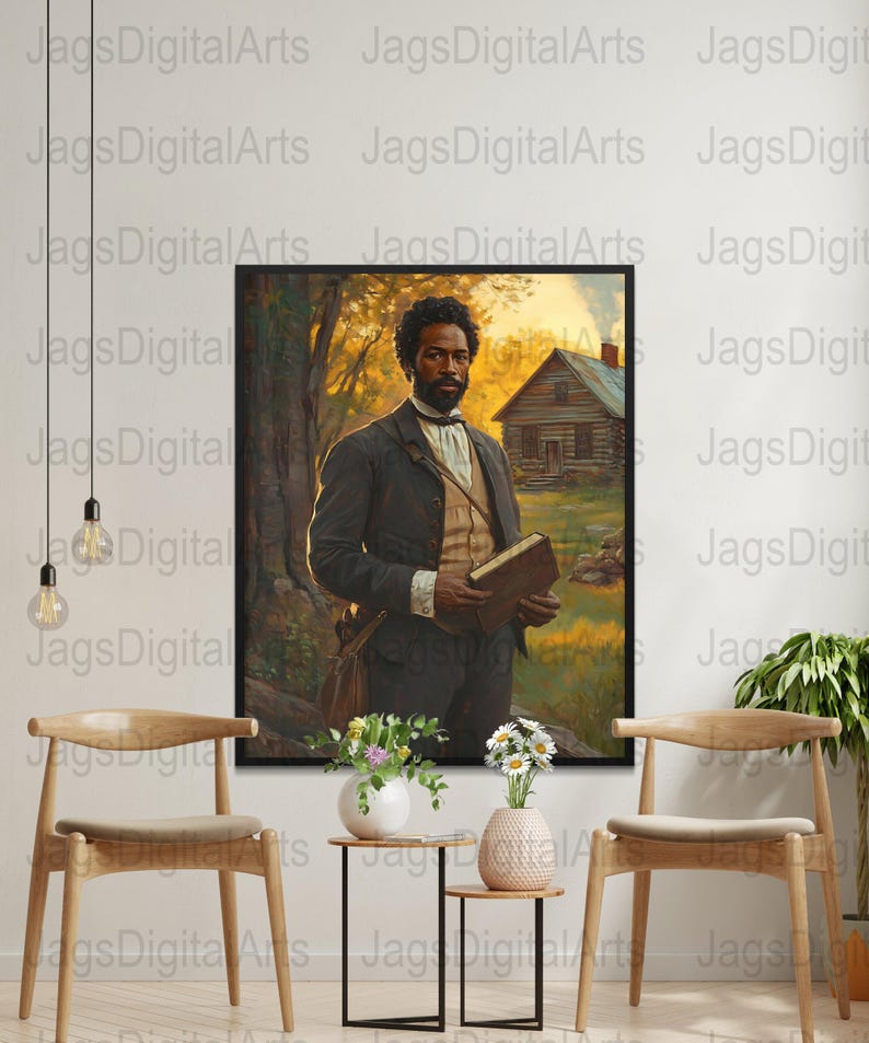 African American Abolitionist Art Print: Black Heritage Decor (digital ...