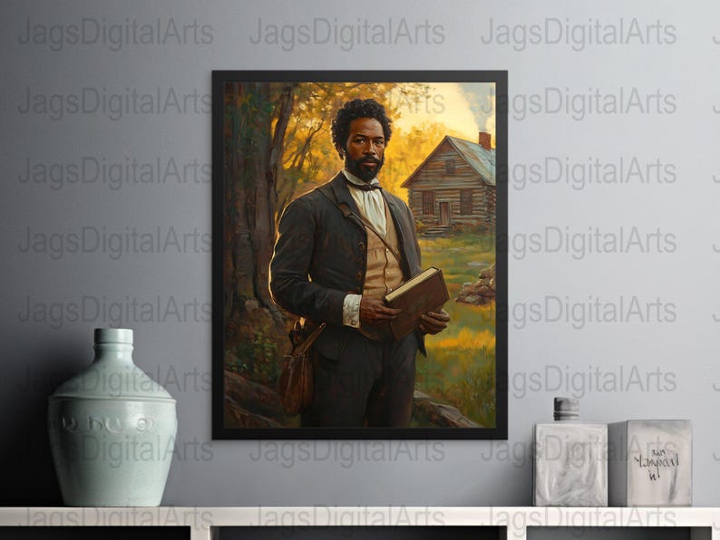 African American Abolitionist Art Print: Black Heritage Decor (digital ...