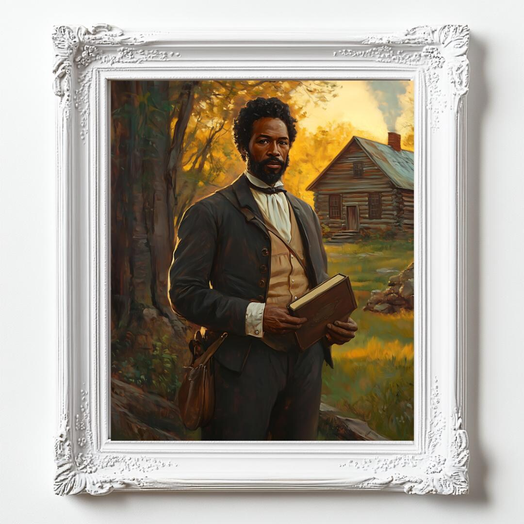 African American Abolitionist Art Print: Black Heritage Decor (digital ...