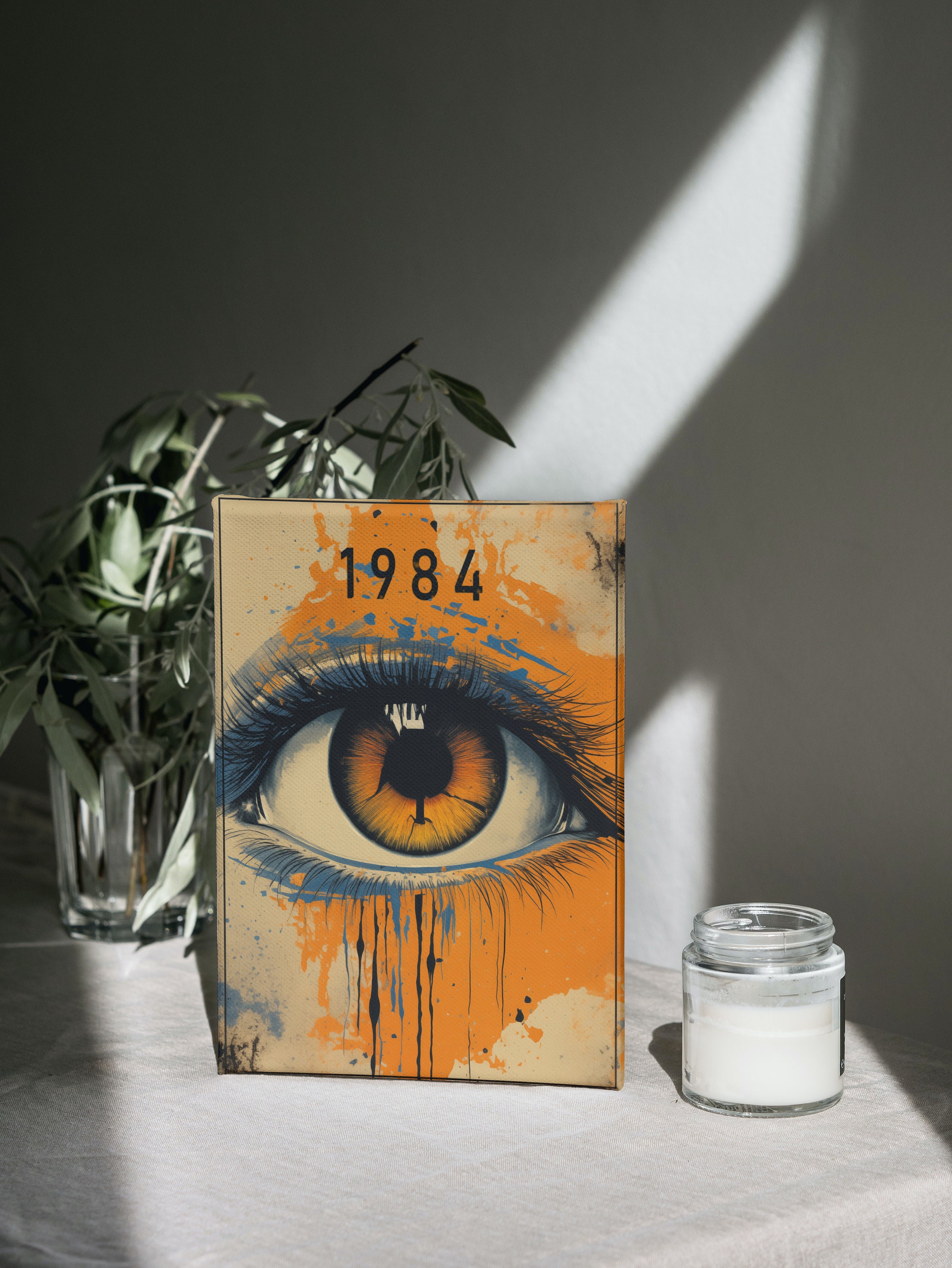 1984 Minimalist Poster - Digital Download - George Orwell Art - High ...