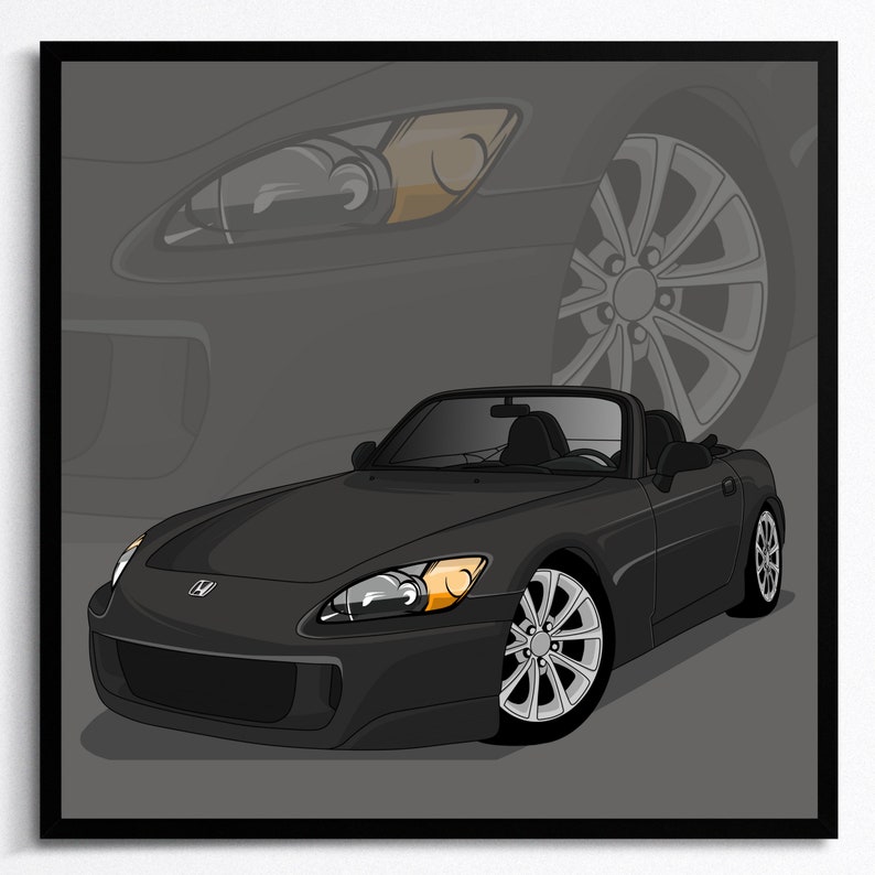 Cartoon Car Art Custom Car Illustration, Make Car Into Cartoon, Unique ...