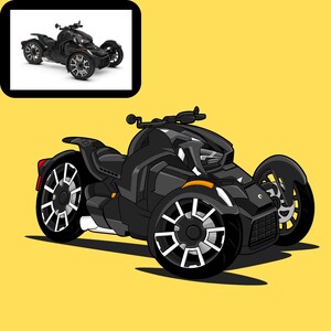 Custom Car Caricature & Illustration, Unique Digital Vehicle Art for 2 ...