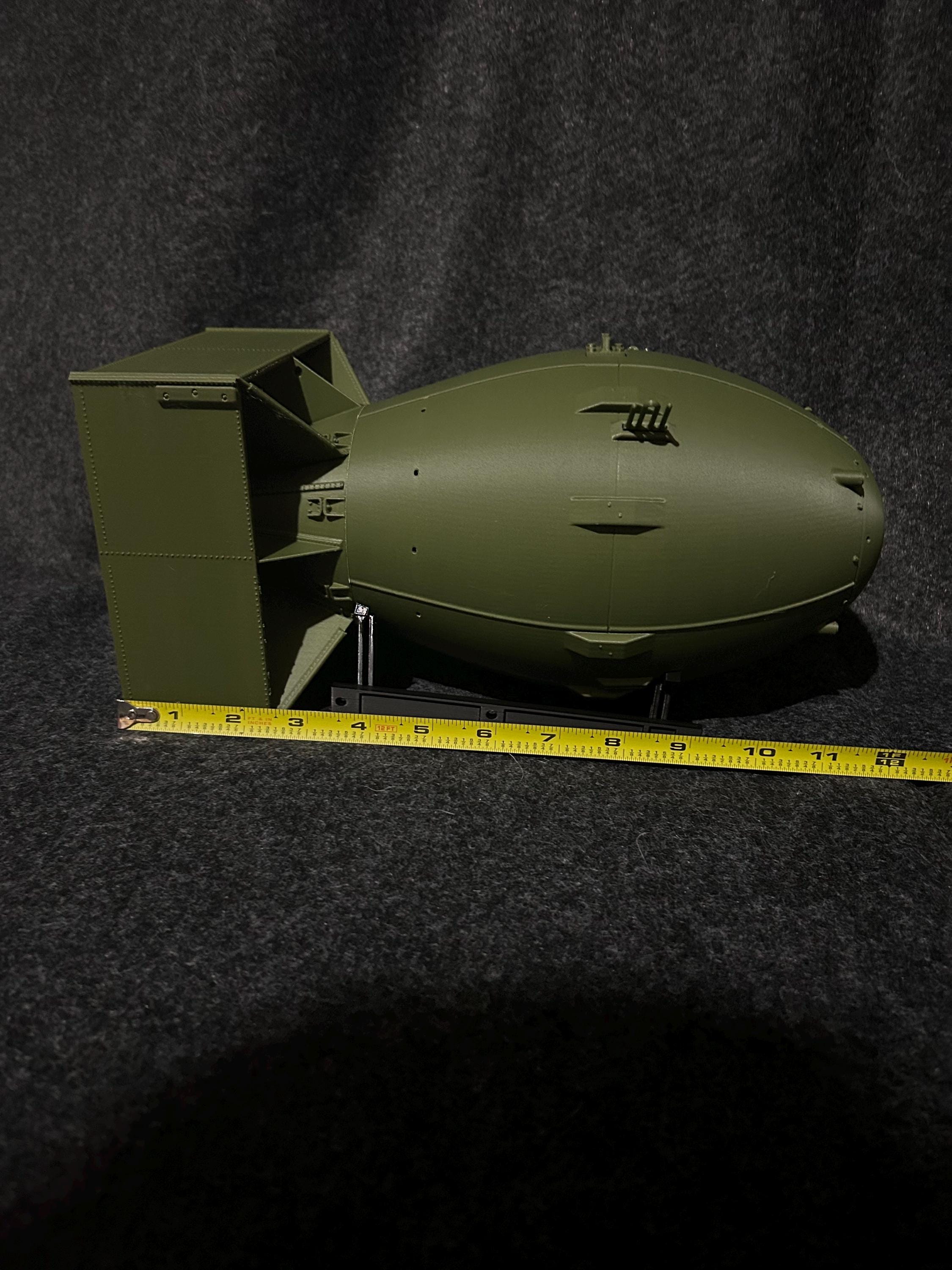 Jumbo Scale 1/8 “fat Man” Nuke Model - Etsy