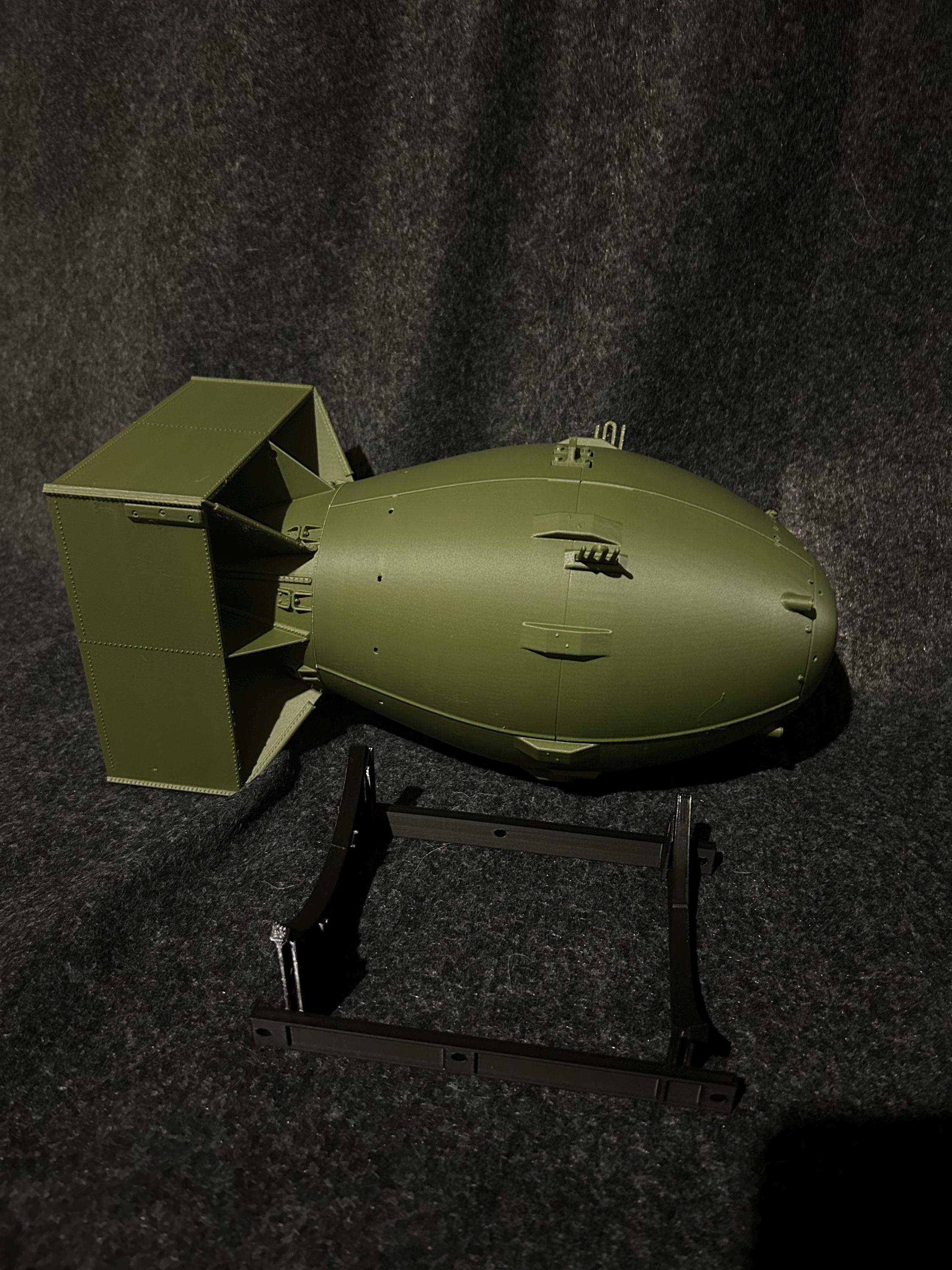 Jumbo Scale 1/8 “fat Man” Nuke Model - Etsy