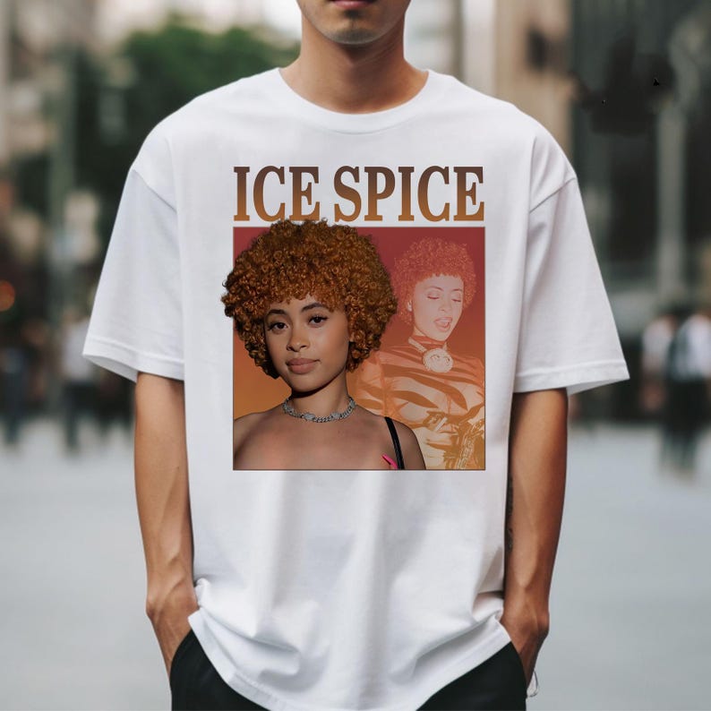 Ice Spice Png, Ice Spice T Shirt Design PNG Instant Download 300 Dpi ...