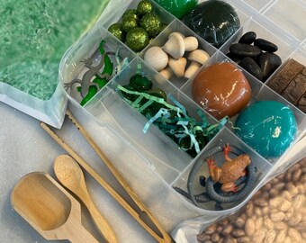 Unicorn Playdough Sensory Bin Bundle, Sensory Kit, Unicorn Kit ...