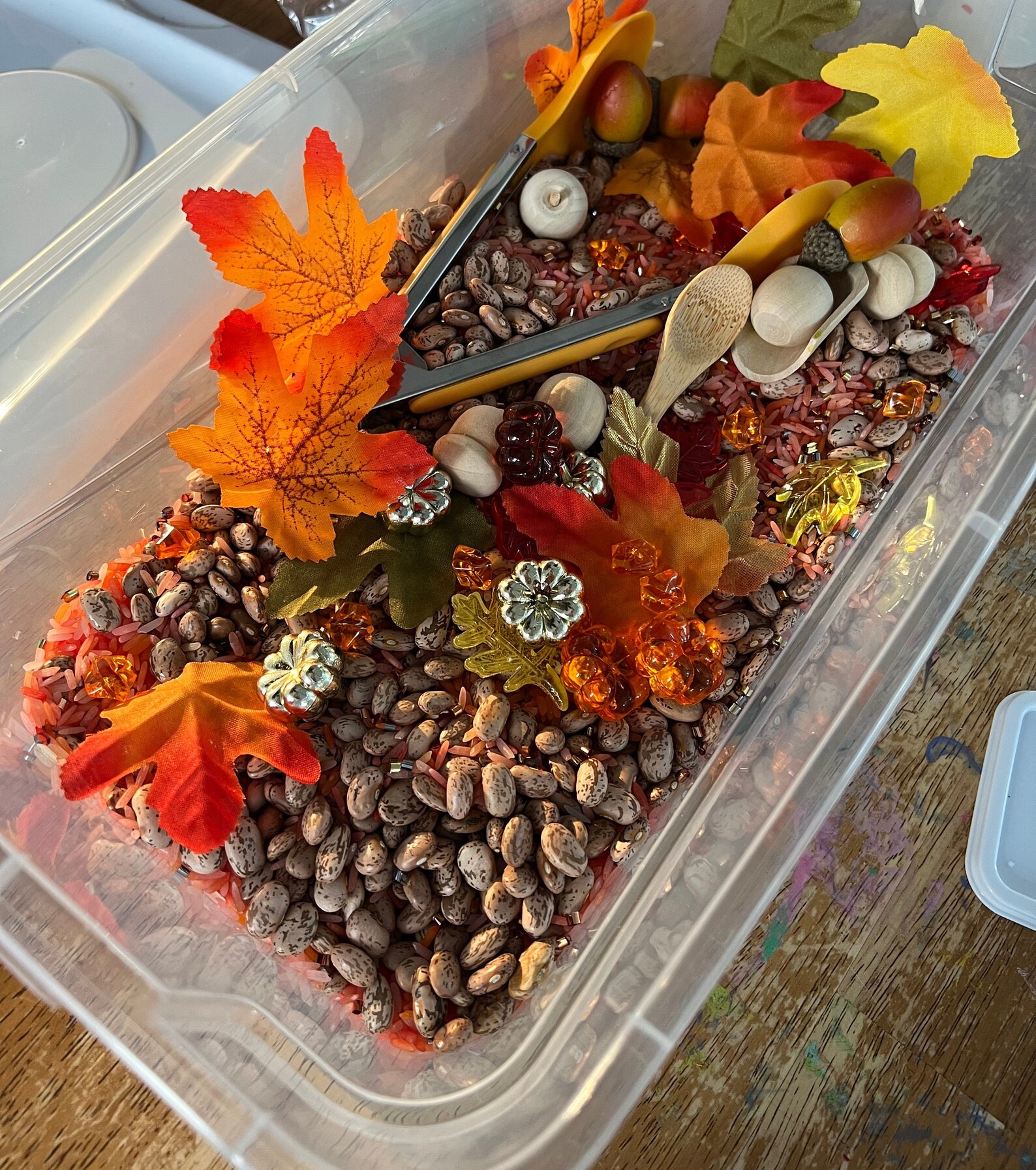 Fall Sensory Bin Sensory Kit Sensory Play Kids Gift - Etsy
