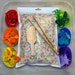 Rainbow Sensory Bin Color Sorting Sensory Kit Sensory Play - Etsy