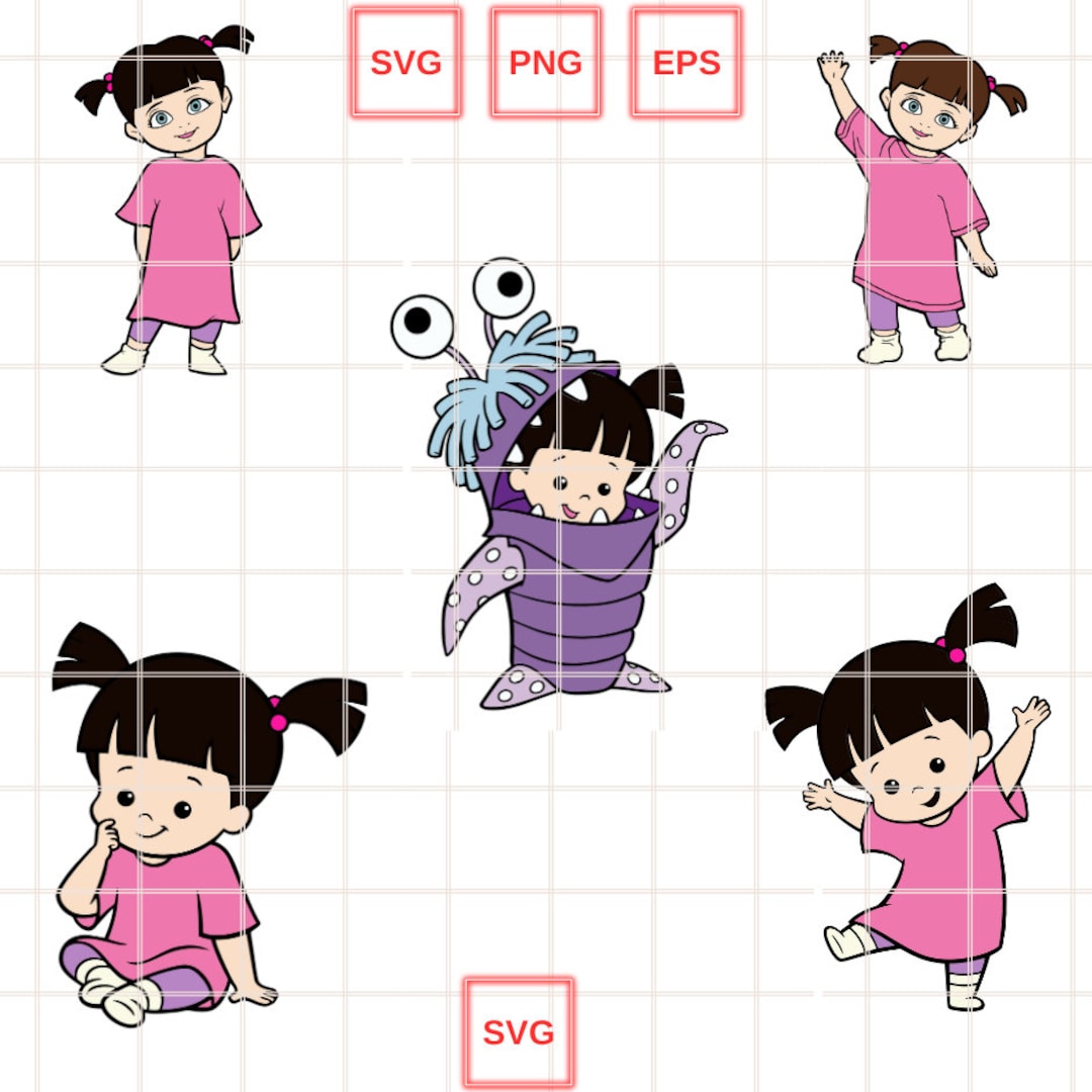 Monsters Svg, Characters SVG, Monsters for Cricut, Monsters Head Svg ...