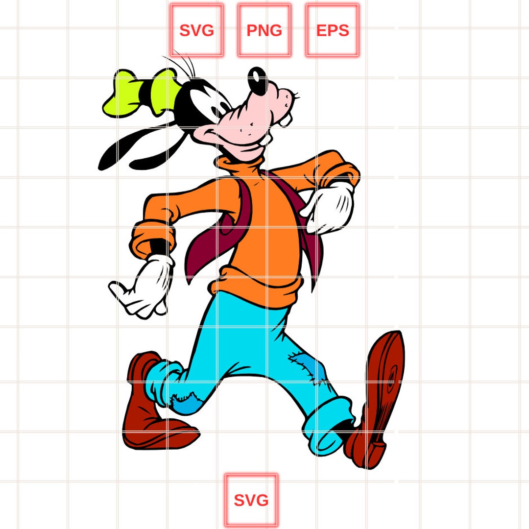 Goofy Digital Download SVG - Etsy