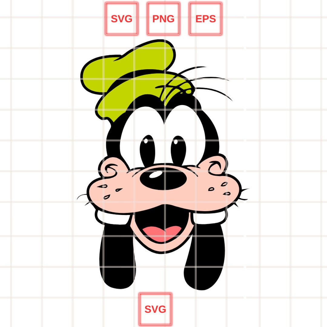 Goofy Digital Download SVG - Etsy