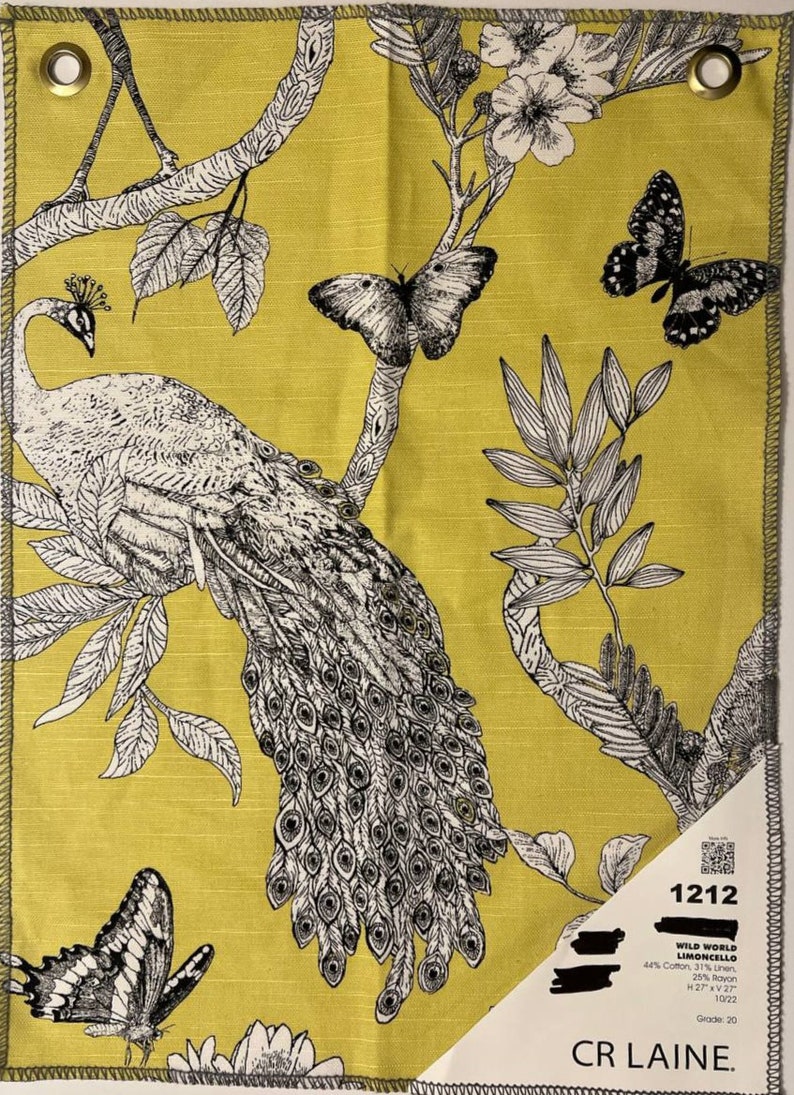 CR Laine Design Fabric Sample Wild World - Etsy