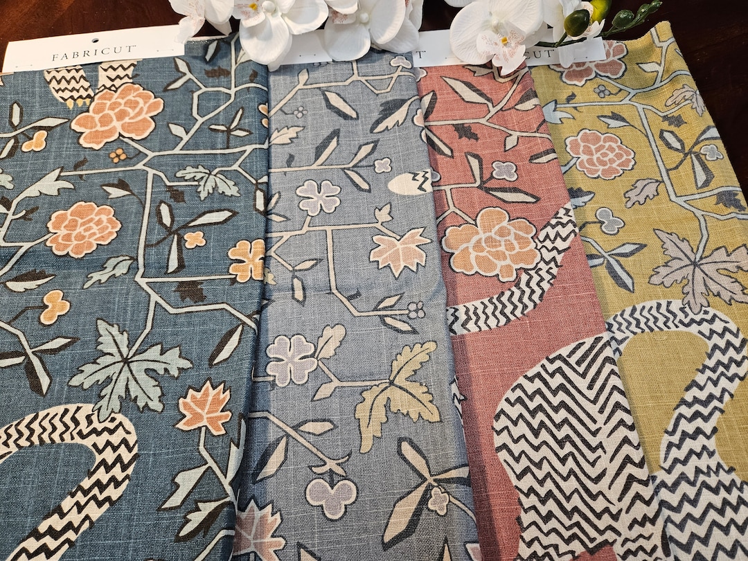 Fabricut Fabric Sample Troyes Exclusive 17"×17" - Etsy