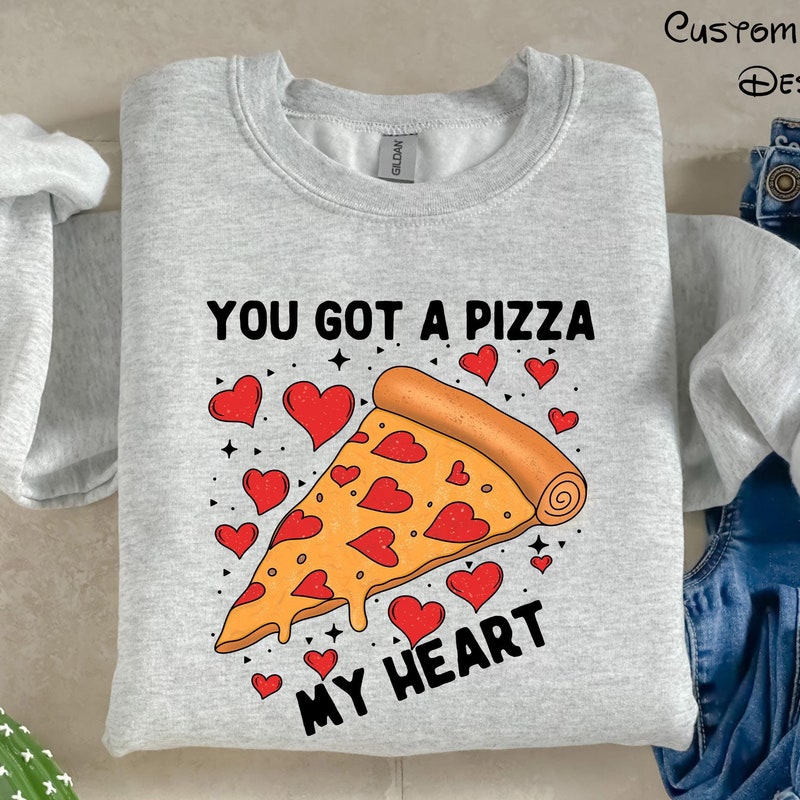 Pizza Sweatshirt - Etsy
