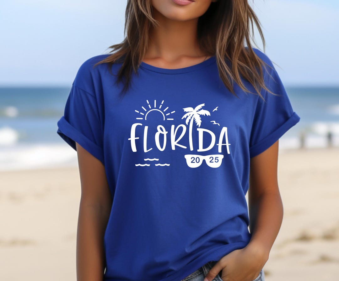 Florida Vacation Shirt, Florida Beach Shirt, Holiday Shirt, Florida ...