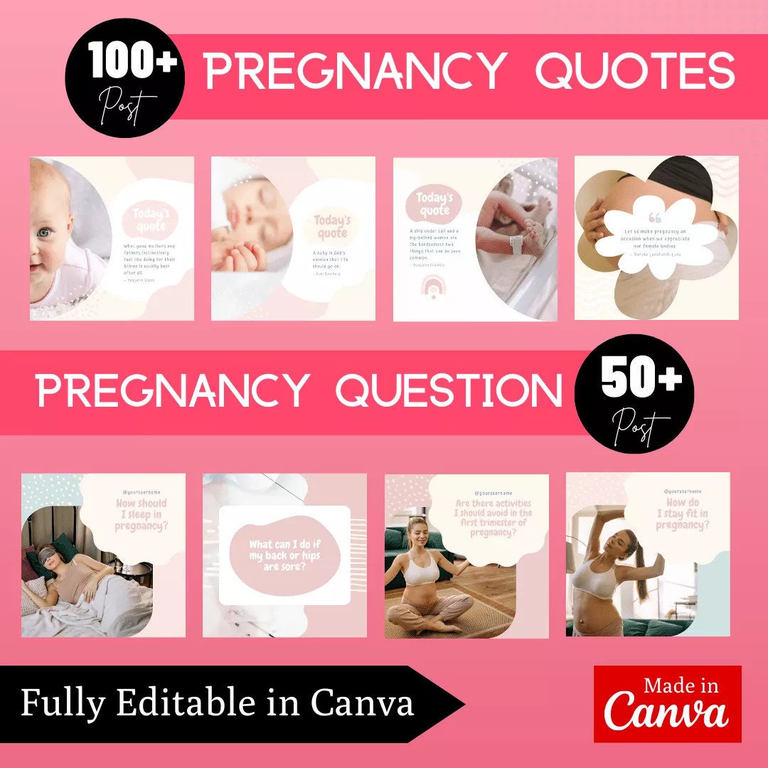 Birth Plan Template, Instagram Templates, Pregnancy and Maternity ...