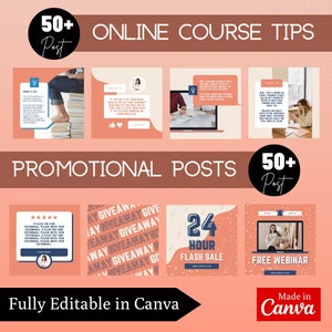 Online Course Template, Instagram Templates, Infographic Ready Made ...