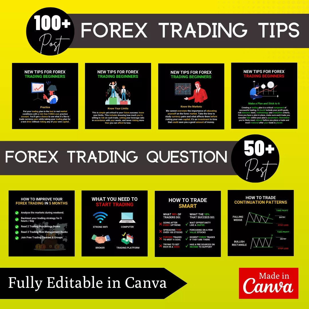 Forex Trading Infographic Template, Ready Made Posts, Social Media ...