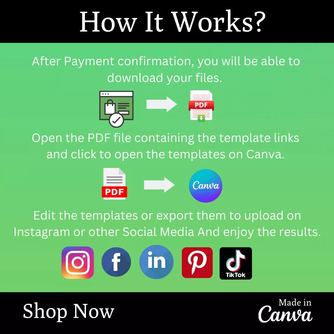 Workout Canva Template Editable Fitness Template Social - Etsy