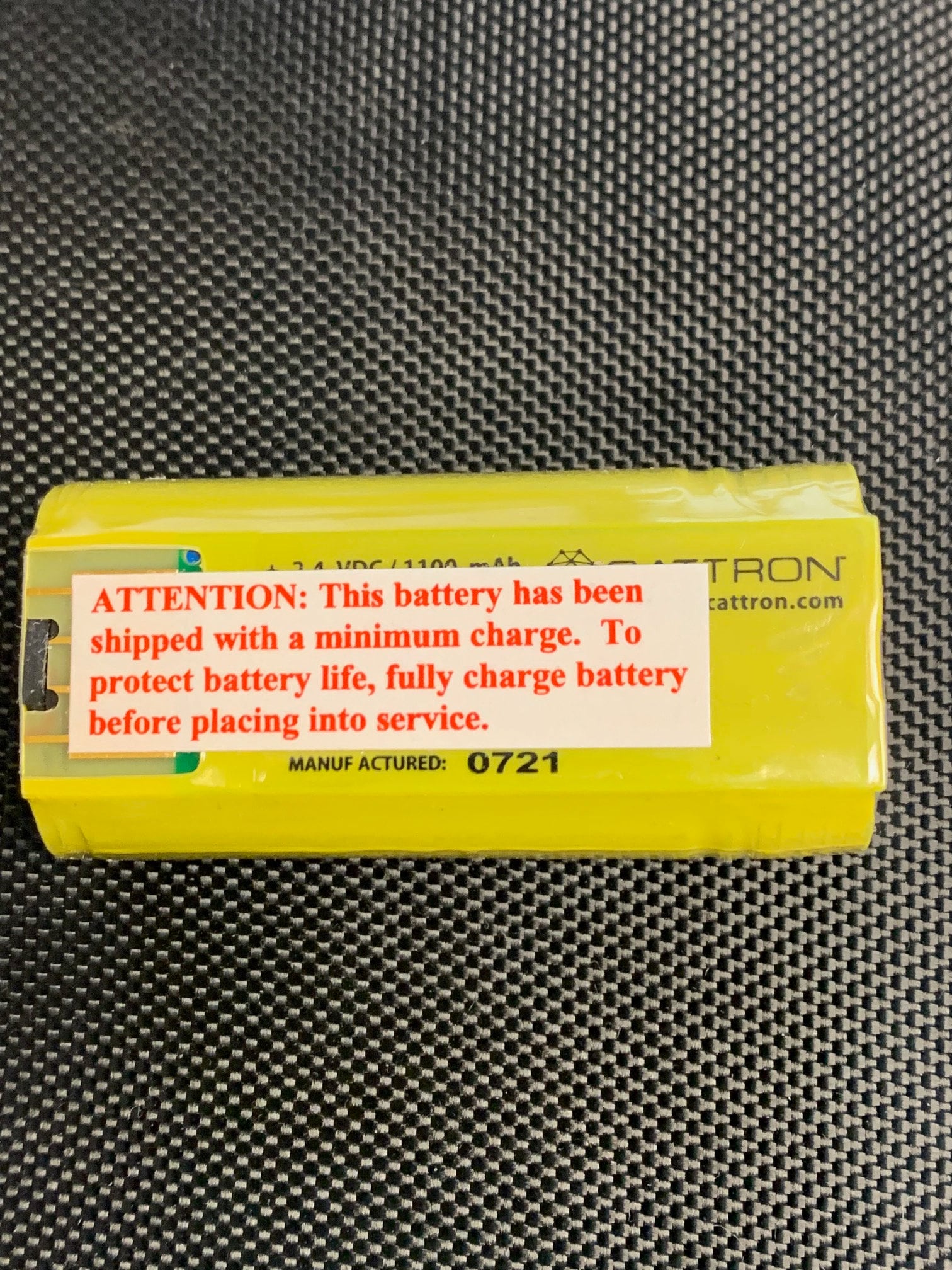 CATTRON 60C-0060N Nickel Cadmium Rechargeable Battery - Etsy