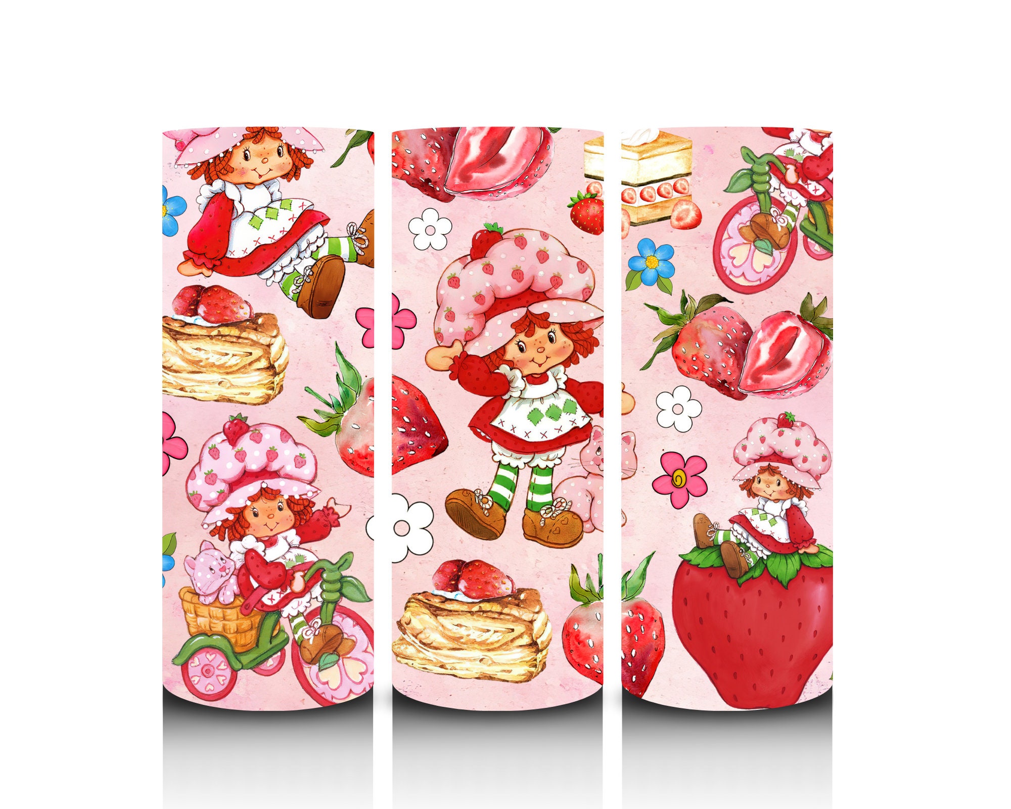 Strawberry Shortcake 20oz Tumbler - Etsy