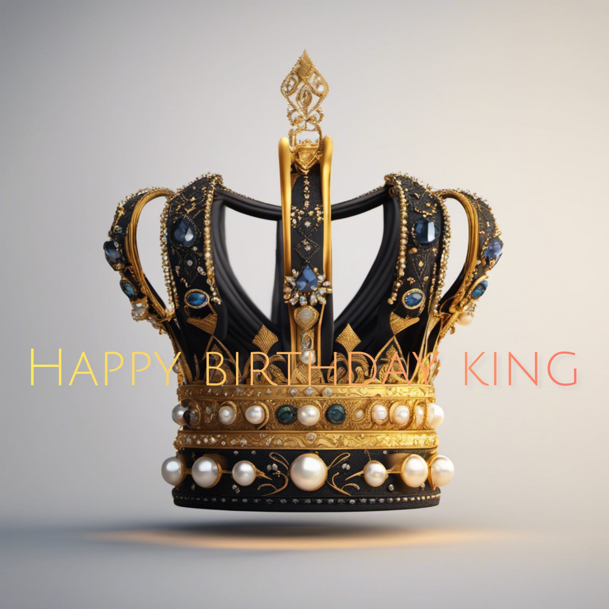 Happy Birthday King - Etsy