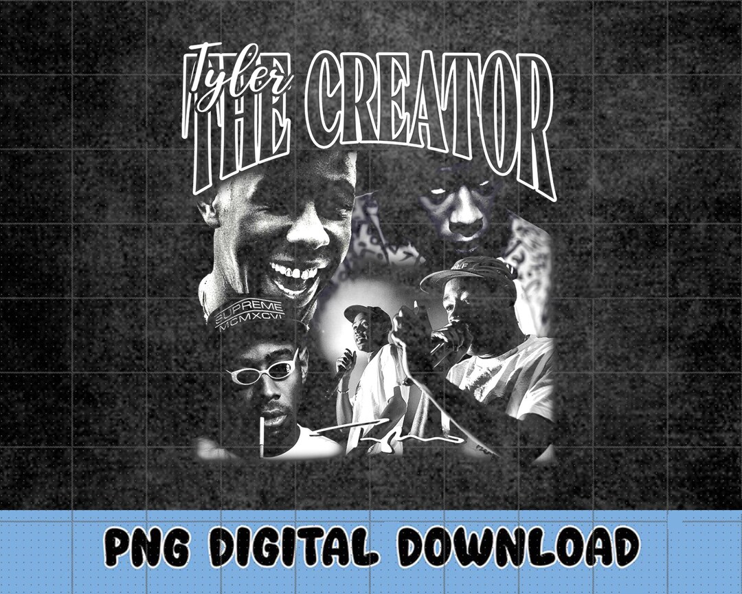 Vintage Tyler the Creator Png, Tyler the Creator Rap Singer Digital ...