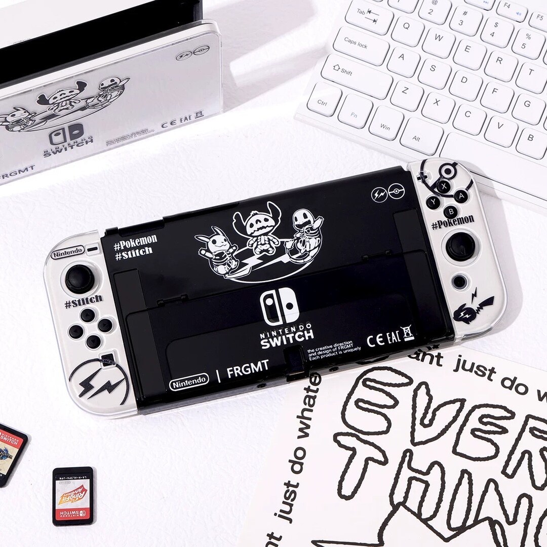 Nintendo Switch/switch OLED Pokemon FRGMT Joycon Base Shell - Etsy
