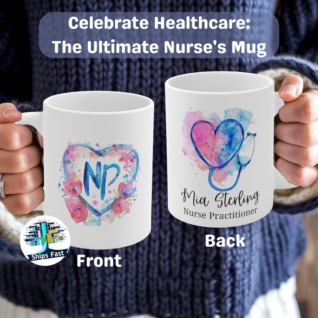 Personalized Nurse Mug, A Sip of Appreciation, Nurse Gift for Nurses ...